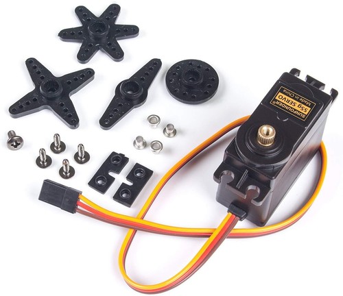 SunFounder 12KG Metal Gear RC Servo Weight 55g Servo for Radio ...