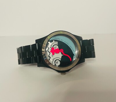 Marc Jacobs Miss Marc Women's Large Black Quartz Watch | eBay
