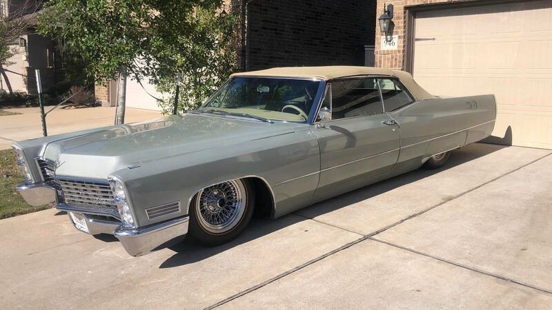 Bagged 1967 Cadillac Deville