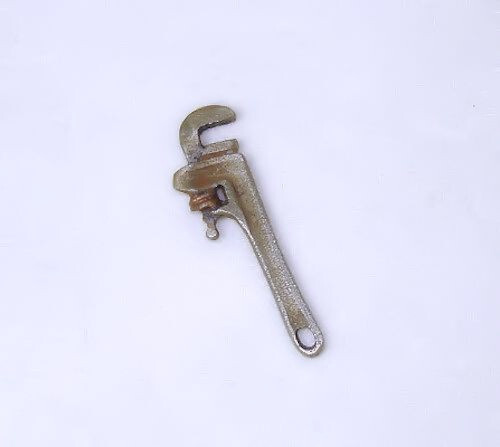 Dollhouse Metal Monkey Pipe Wrench 1:12 Doll House Miniature Plumber ...