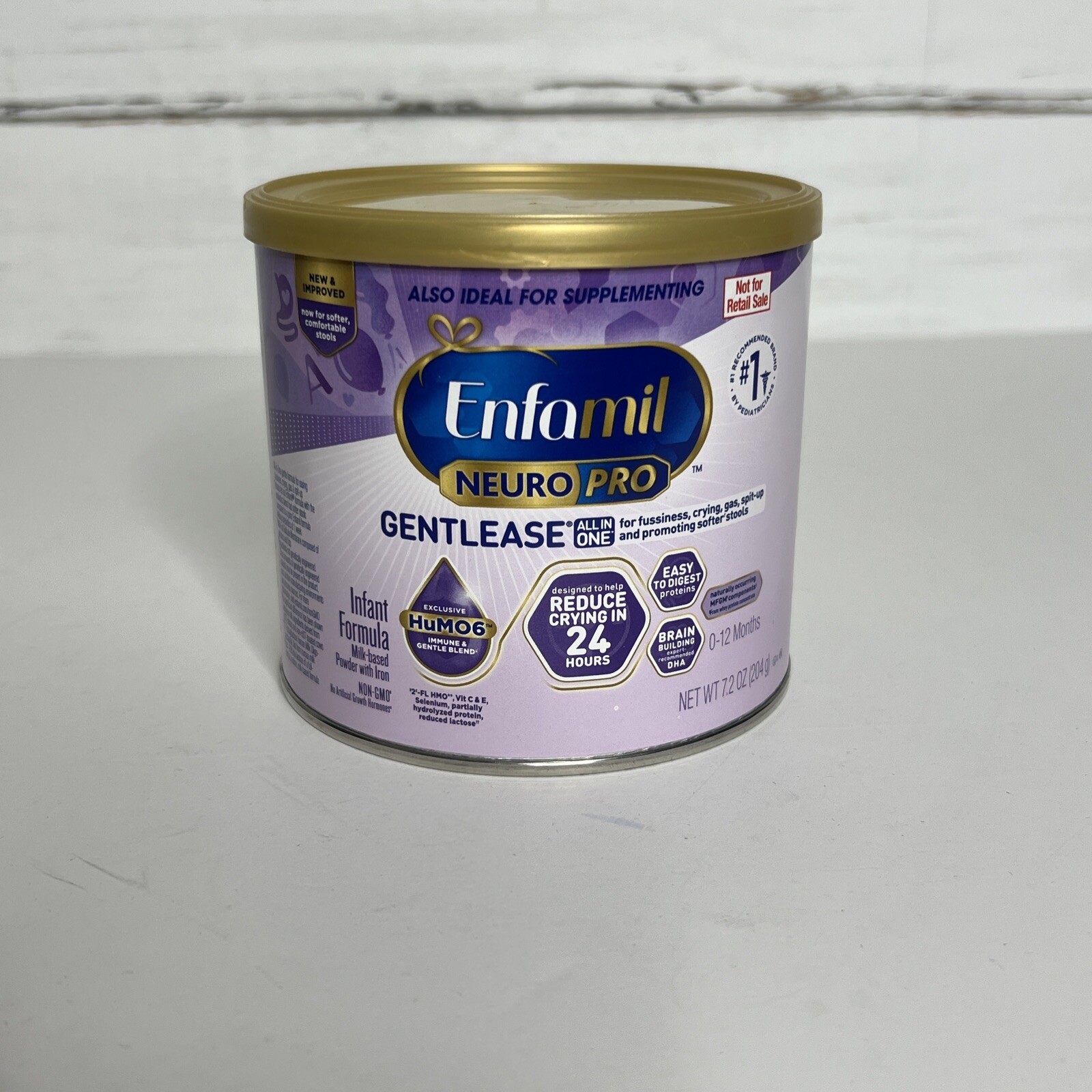 Enfamil NeuroPro Gentlease Baby Formula 7.2 oz - Expiration Date 02/01 ...