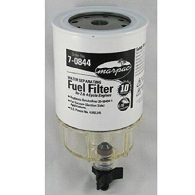 Marpac Marine Ez View Fuel/Water Separator Canister W/Sight Bowl 7-0843 ...