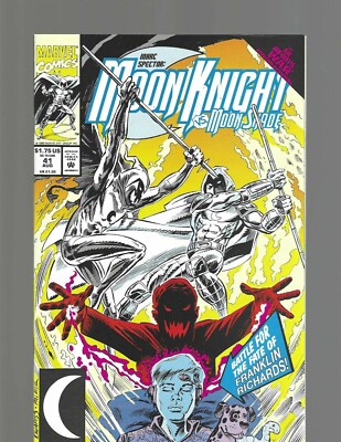 Moon Knight #41 (1992, Marvel) NM 9.6+, New Armor, Moon Shade ...