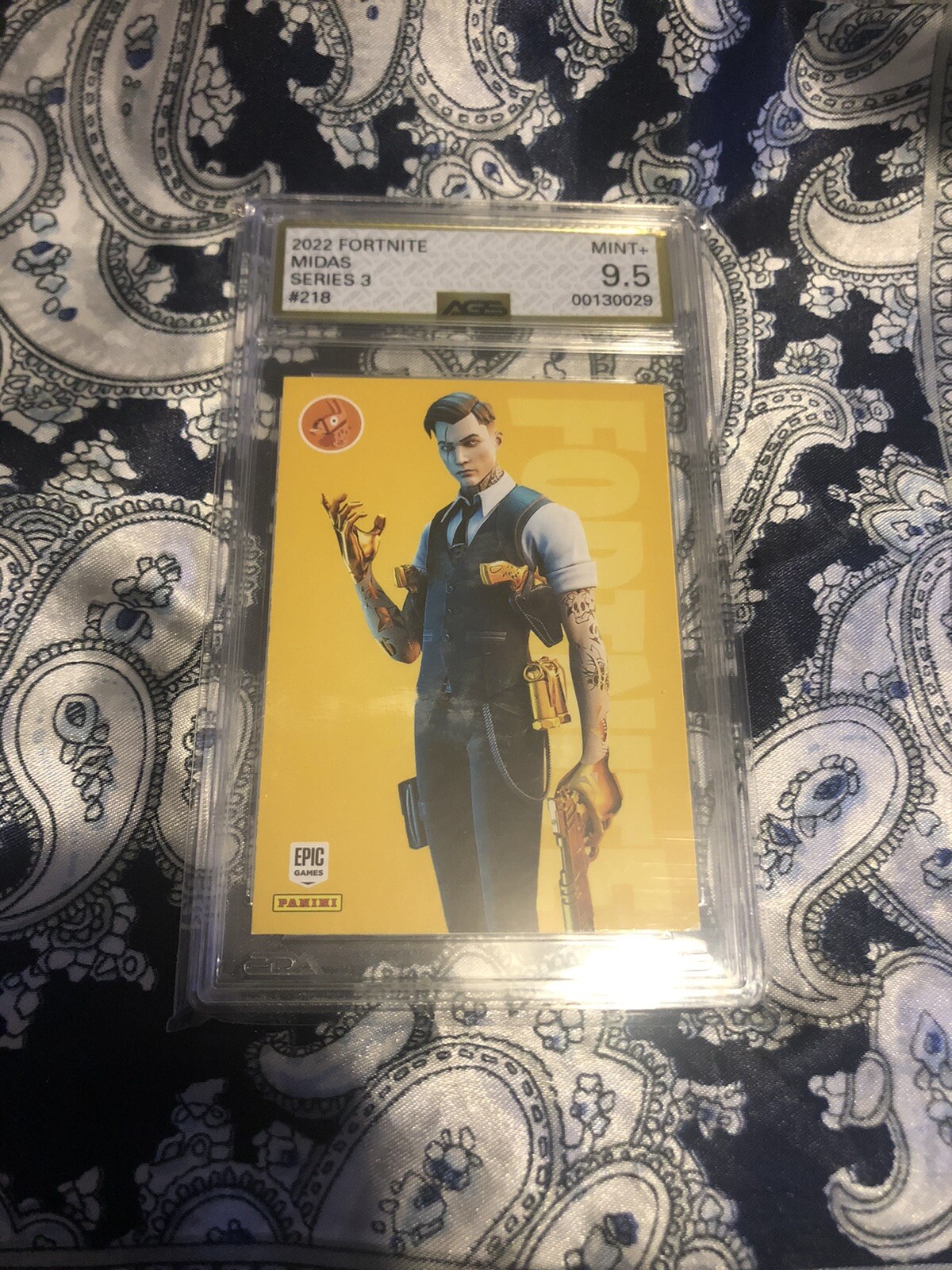 Midas Base Series 3 graded fortnite card | eBay