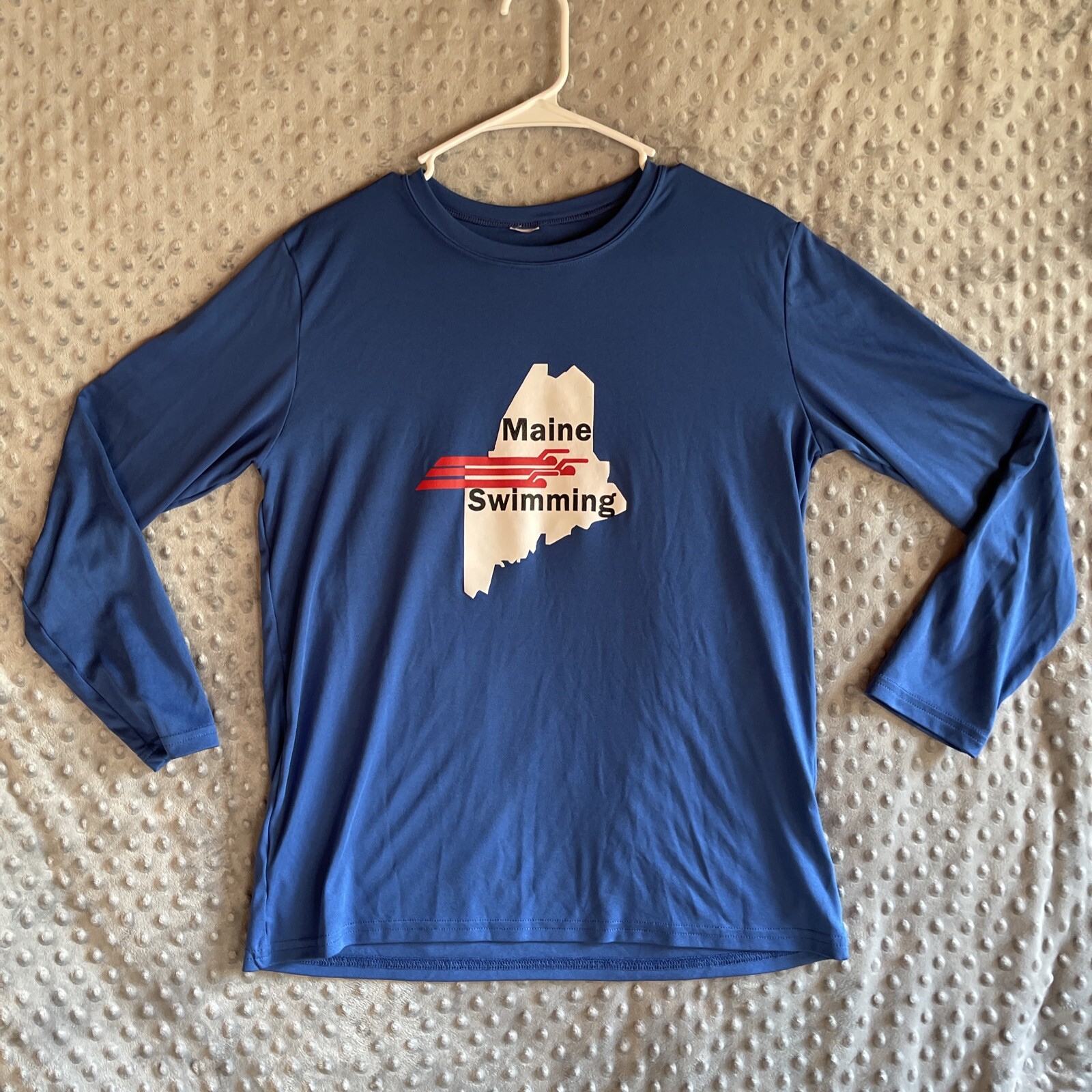 Maine Swimming Long Sleeve (Cut Tag) Chest 36" / Leng… - Gem