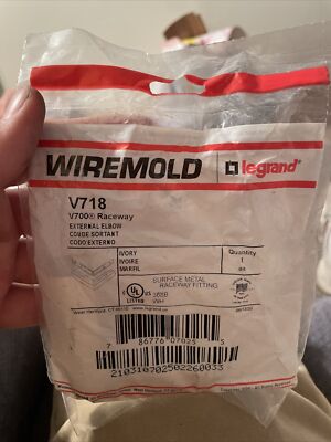 Wiremold V718 External Elbow For 700 Series Raceway New Old Stock | eBay