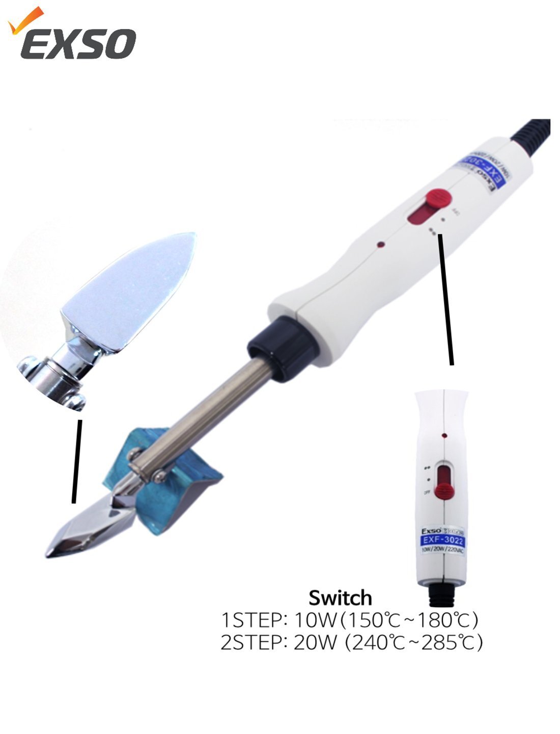 RIGID MINI IRON for smoothing filament pet clothes tape bonding sneaker ...