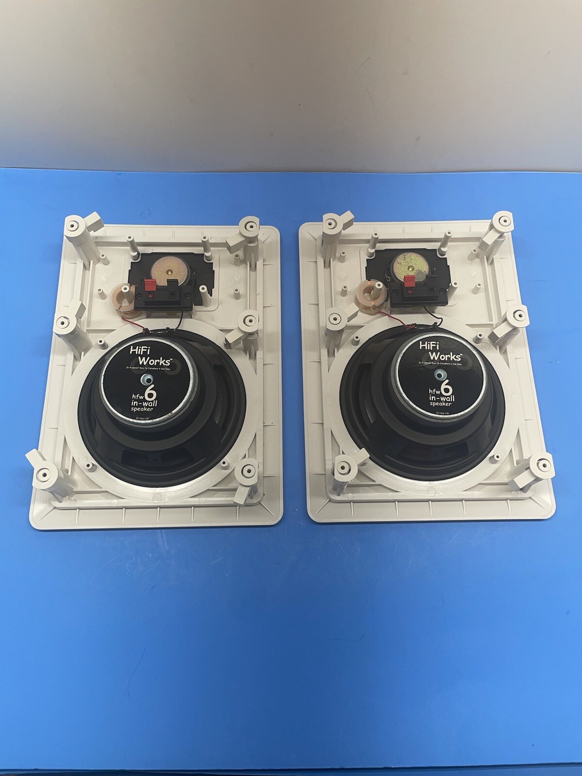 Lot of 2 Hi-Fi Works HFW6 In-wall New, open box speakers | eBay