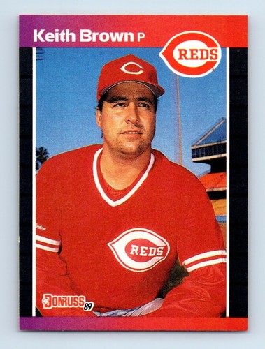 1989 Donruss Keith Brown Rookie Cincinnati Reds #115 | eBay