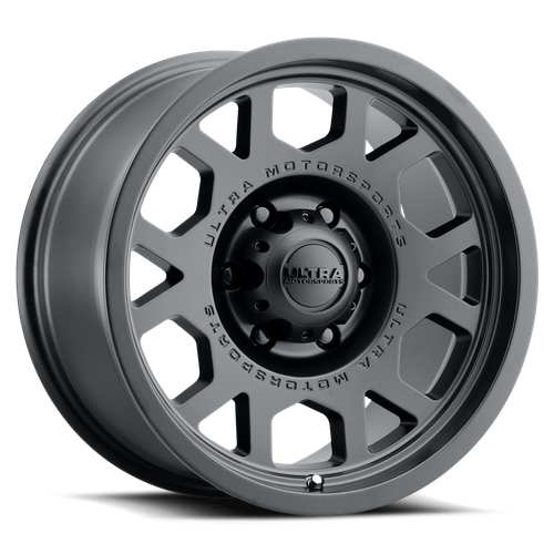 17x9 Ultra 114SB The Chief Satin Black Wheels 6x5.5 (1mm) Set of 4 | eBay