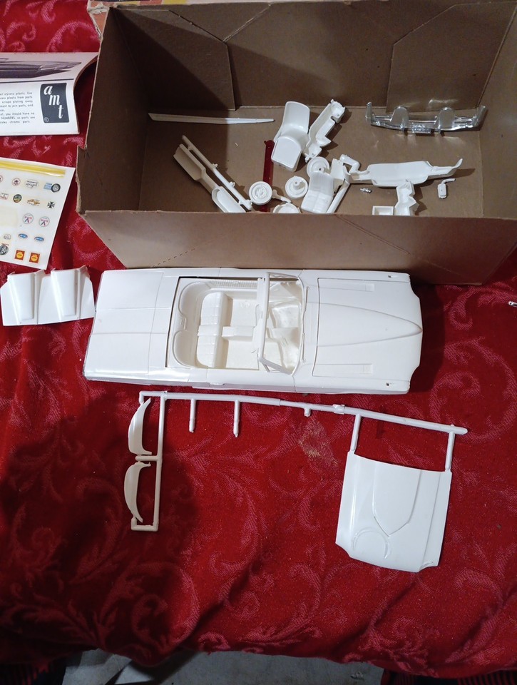 M32A Complete ? amt 1/25 1966 Thunderbird Convertible Customizing Kit ...