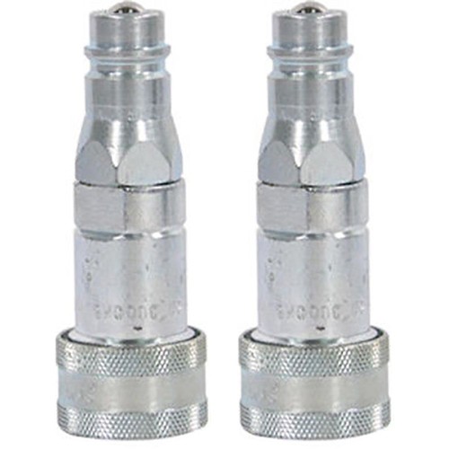 Hydraulic Coupler Adapter Pair Fits John Deere Old Style Fem to ISO ...