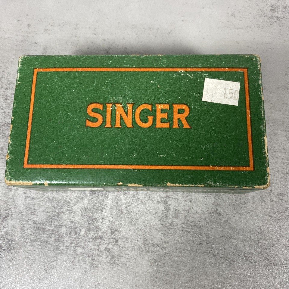 Vintage Singer Sewing Machine Attachments Tools in Box 160809 | eBay