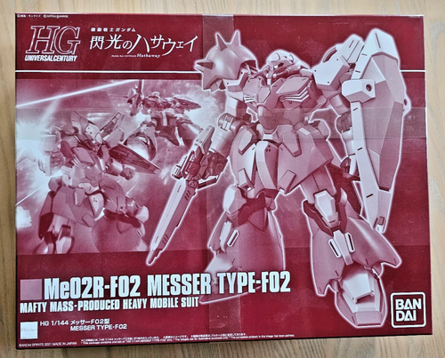 Premium Bandai HG 1/144 Messer Type-F02 Gundam Plastic Model Kit | eBay