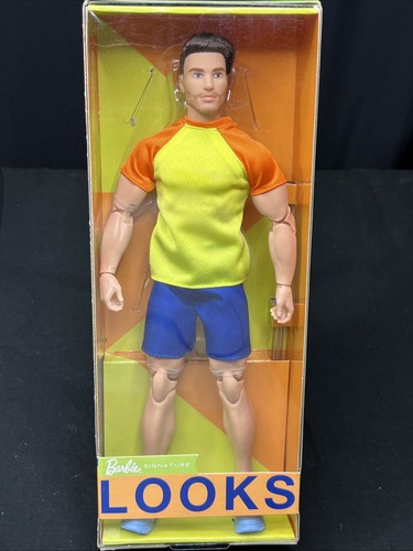 BARBIE SIGNATURE LOOKS #18 KEN DOLL 2022 MATTEL | eBay