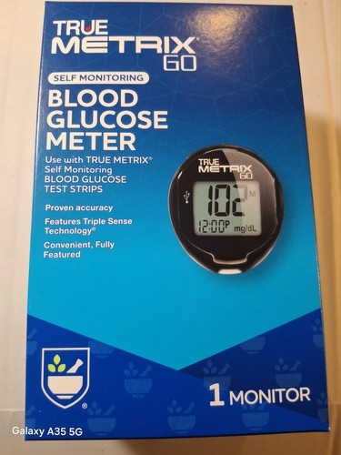 True Metrix 60 Self Monitoring Blood Glucose Meter | eBay