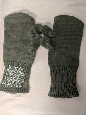USGI Wool Trigger Finger Mittens Liners Hunting Winter | eBay