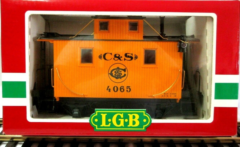 LGB 4065 G 01 C & S BOBBER CABOOSE NEW | eBay