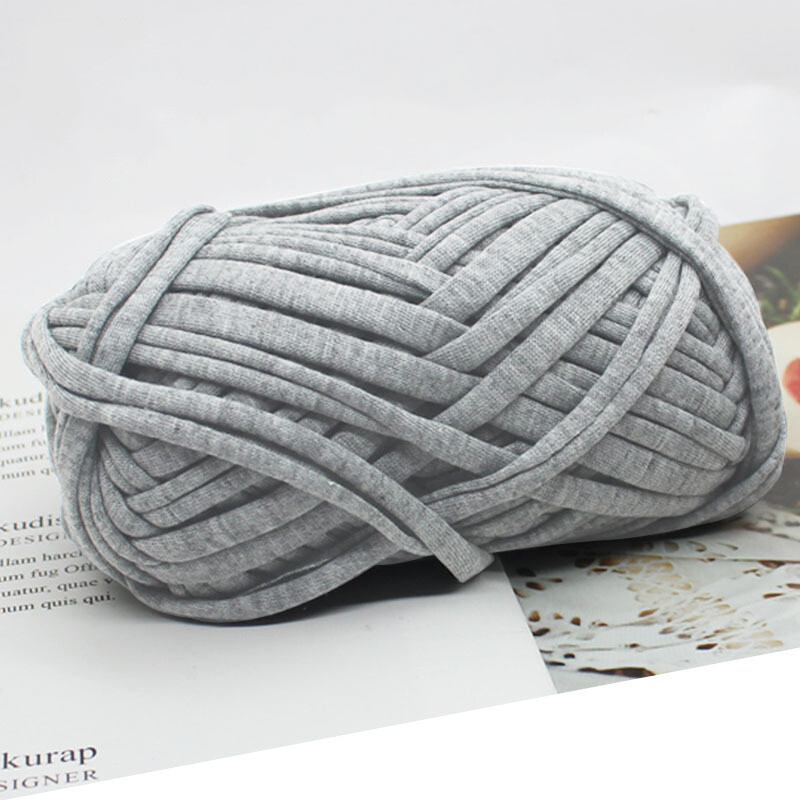 100g Chunky Yarn 1 Ply Knitting Crochet Thick Yarn for DIY Bag Carpet ...