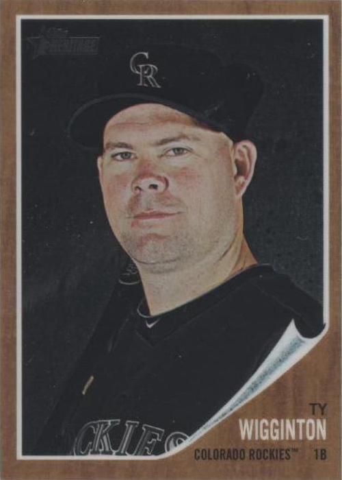 2011 Topps Heritage - Chrome Ty Wigginton #C65 /1962 for sale online | eBay