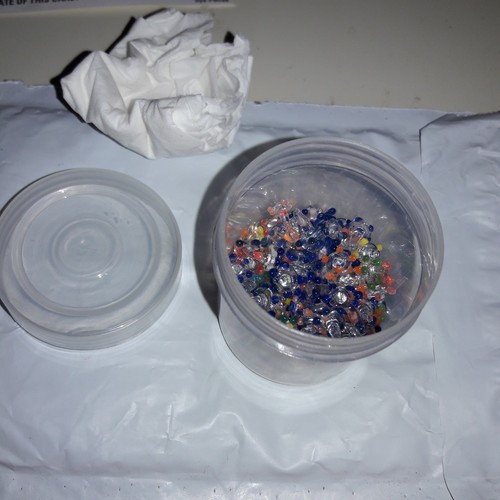 200 Glass Smoking Pipe Screens Daisy Flower Style Screen Pyrex Assorted ...