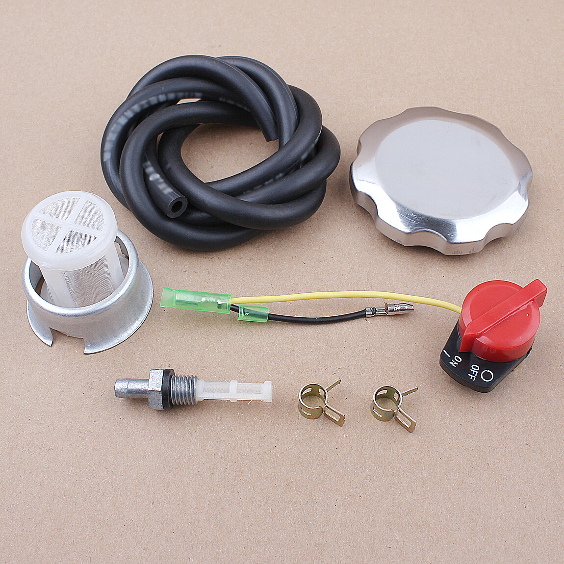 Fuel Gas Tank Cap Kit for Honda GX160 GX200 GX270 GX340 GX390 Engine ...