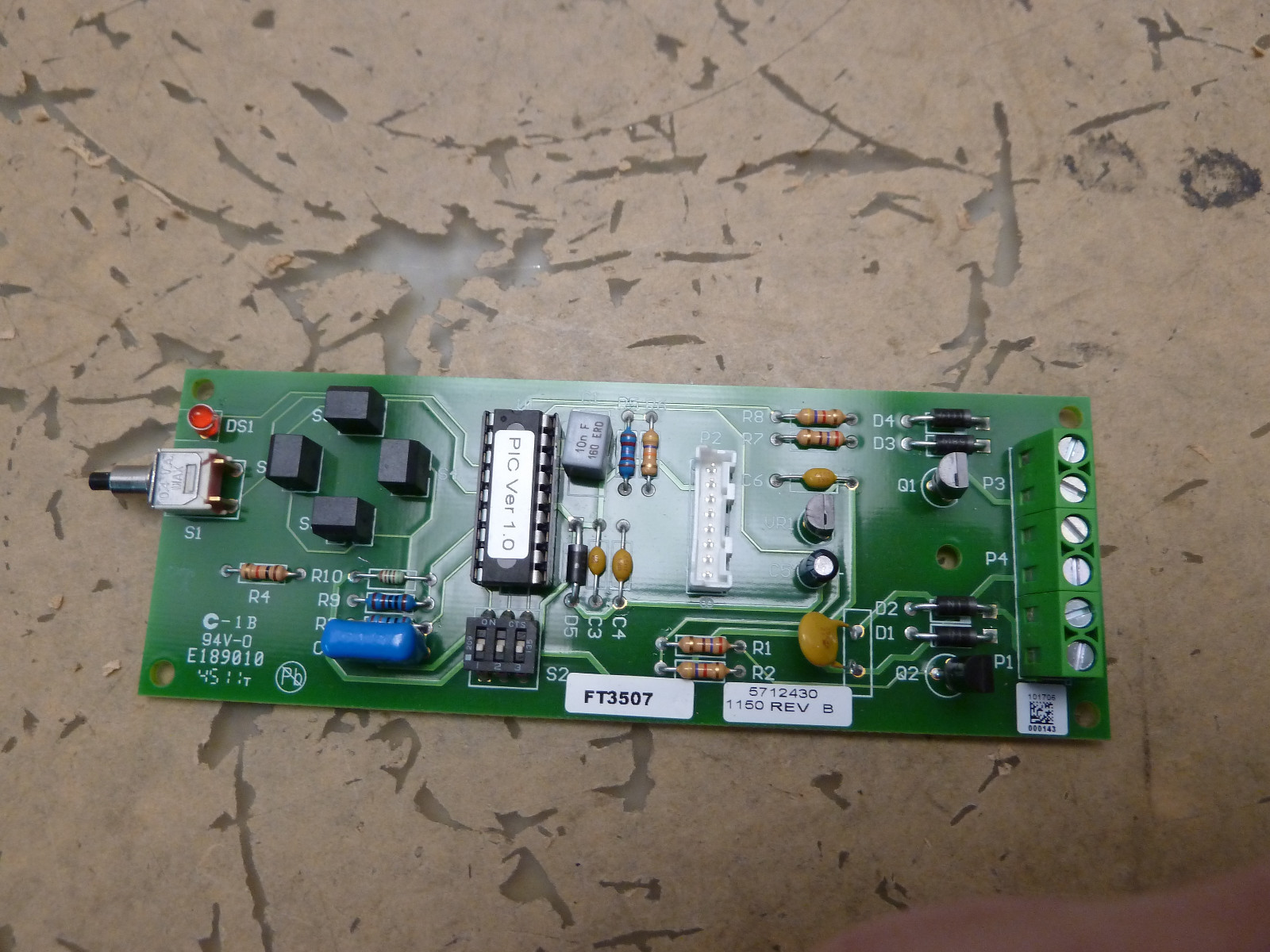FT3507 5712430 1150 rev b E189010 94V-0 circuit board pcb [2*D-16] | eBay