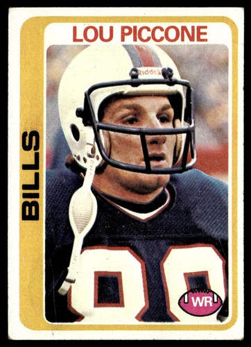 1978 Topps Set Break Lou Piccone #448 Buffalo Bills | eBay