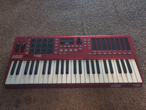 Akai Professional Max49 49 Key USB/MIDI/CV Controller Keyboard For ...