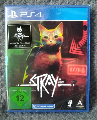 Stray inkl. Karten | NEU & OVP | PlayStation 4 - PS4 | Videospiel ...