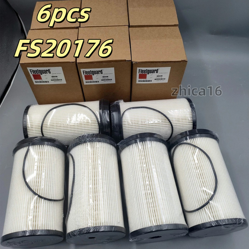 Pack of 6 Fleetguard FS20176 Fuel/Water Separator DDE R61709 NEW | eBay