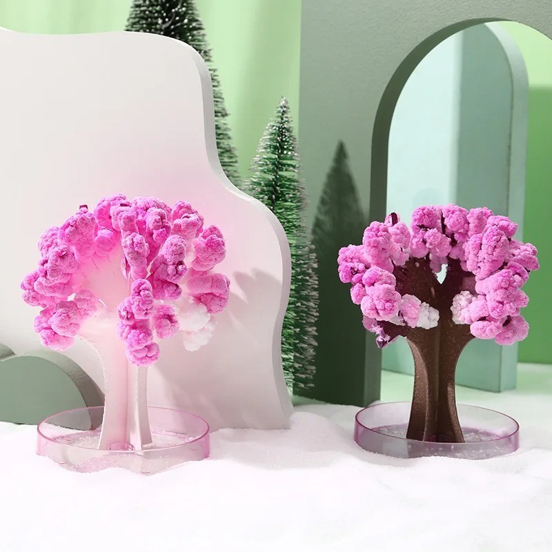 Magically Paper Sakura Crystal Trees Christmas Magic Growing Tree Japan ...