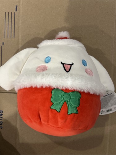 Hello Kitty & Friends 2024 Holiday Cinnamoroll 8-Inch Plush [Santa] | eBay