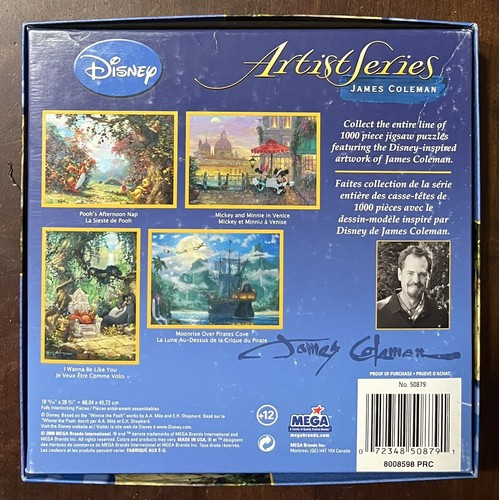 Disney Artist Series James Coleman Jungle Book Be Like You 1000 Pc ...