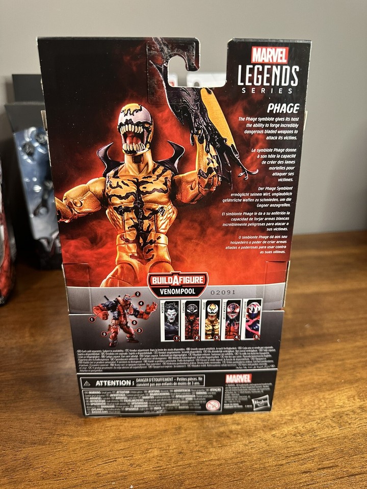 NEW Marvel Legends Venompool BAF Wave Set Complete RARE Venom Carnage ...