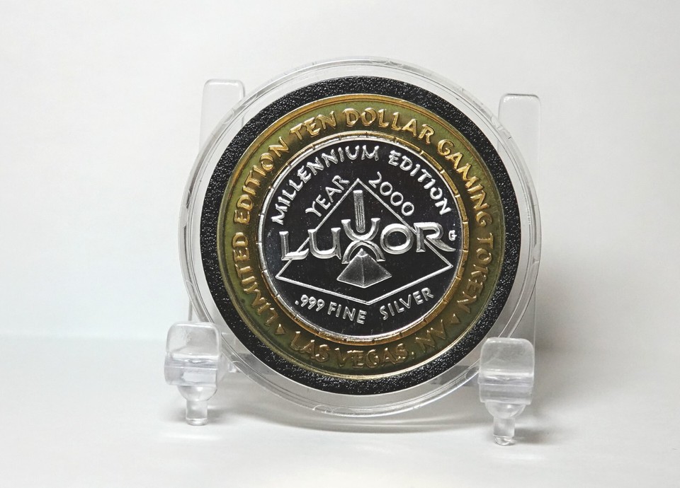 $10 Silverstrike - Luxor - Cat - Millennium Edition | eBay