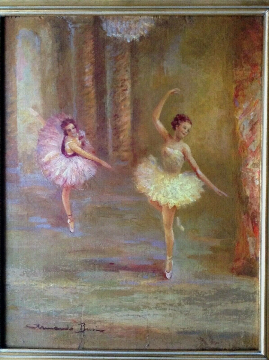 Ballet Dancer Painting Impressionist