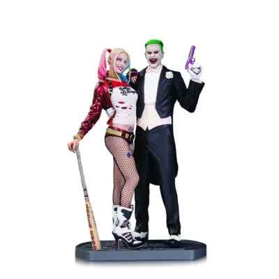 DC Collectibles Suicide Squad The Joker & Harley Quinn Statue 13” James ...