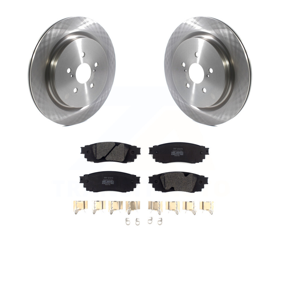 Rear Metallic Brake Pad & Rotor Kit for 2016-2020 Lexus RX350 | eBay