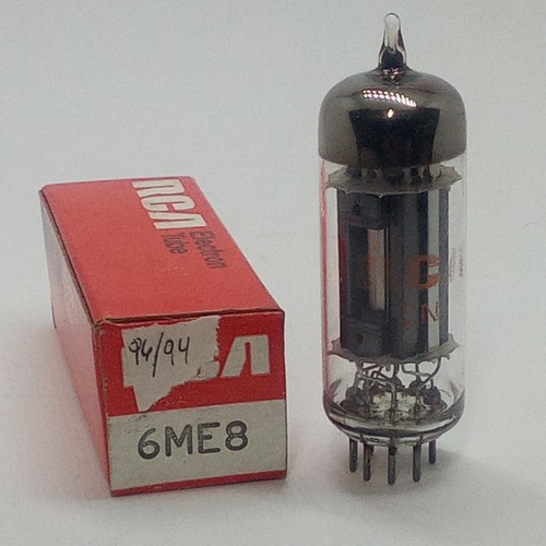 Vintage Tested Strong RCA 6ME8 Audio Radio Ham Vacuum Tubes | eBay