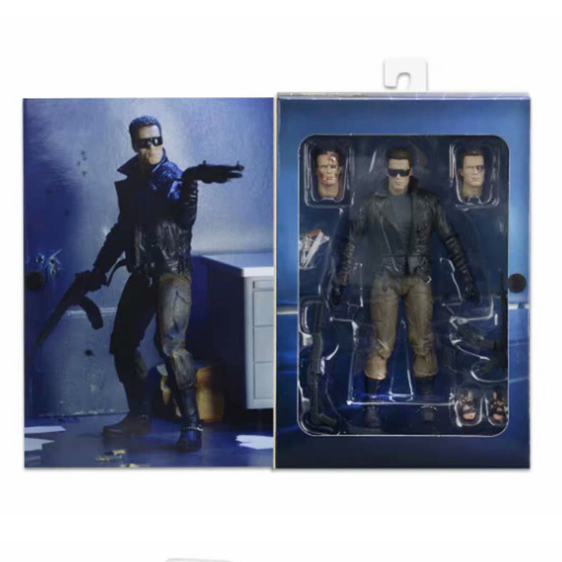 17cm NECA Terminator Ultimate Terminator Tech Noir T-800 Action Figure ...
