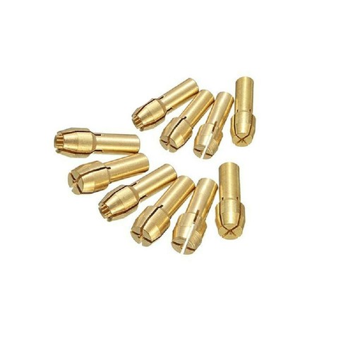 10Pack Brass mETAL Quick Change Nut Kit Tools Part Power Rotary For ...
