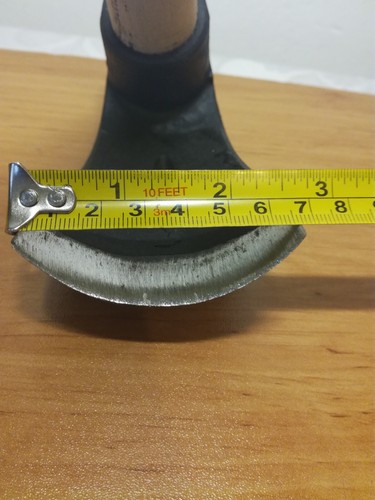 BIG CURVED ADZE BOWL MAKER ADZ WOODWORKING WOODCARVING TOOLS STEEL 4150 ...