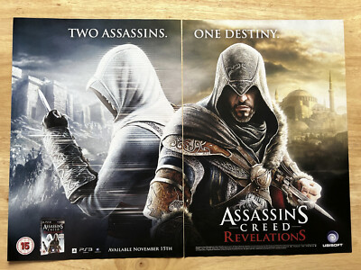 Vintage Assassins Creed Playstation 3 PS3 Game Original Advert ...