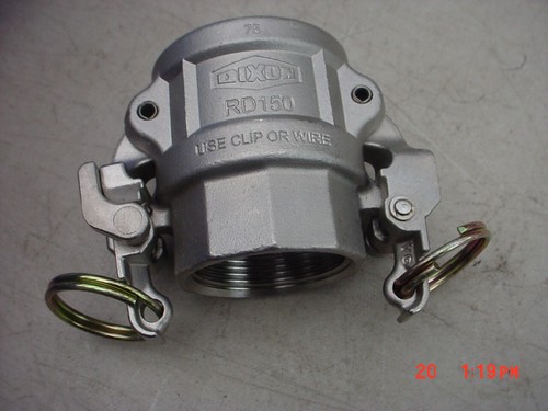 Dixon Boss-Lock Cam and Groove 316 Stainless Steel RD150 1 1/2 Inch | eBay