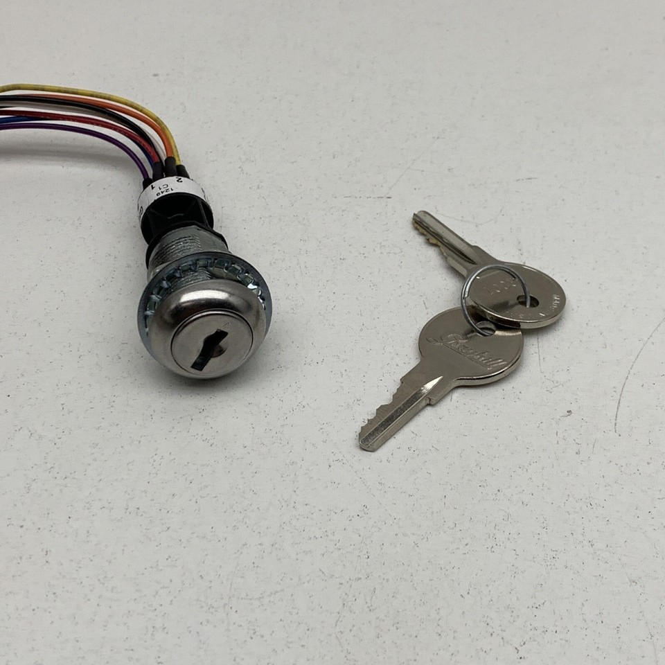 Grayhill 58YY500047 Key Switch 3-Position Double Pole 115/220V, 200mA ...