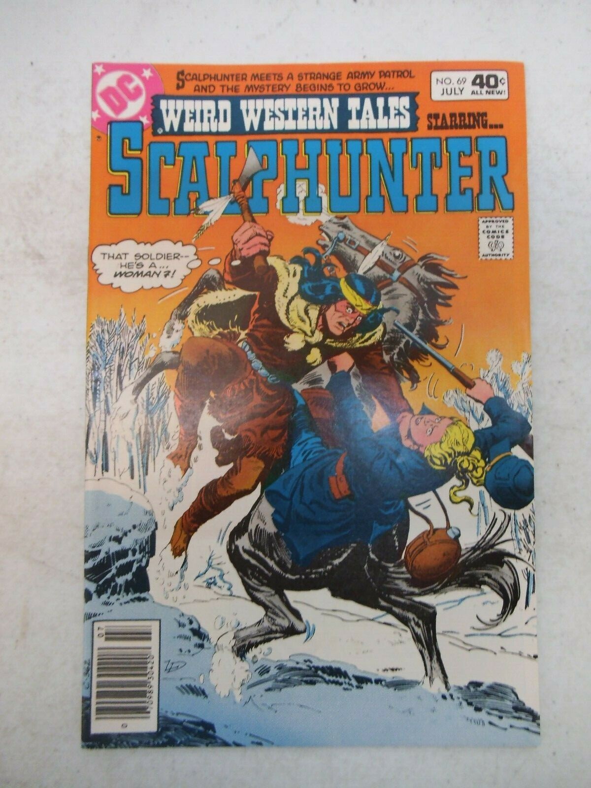 WEIRD WESTERN TALES STARRING SCALPHUNTER #69 1980 NM NEAR MINT 9.4 9.6 ...