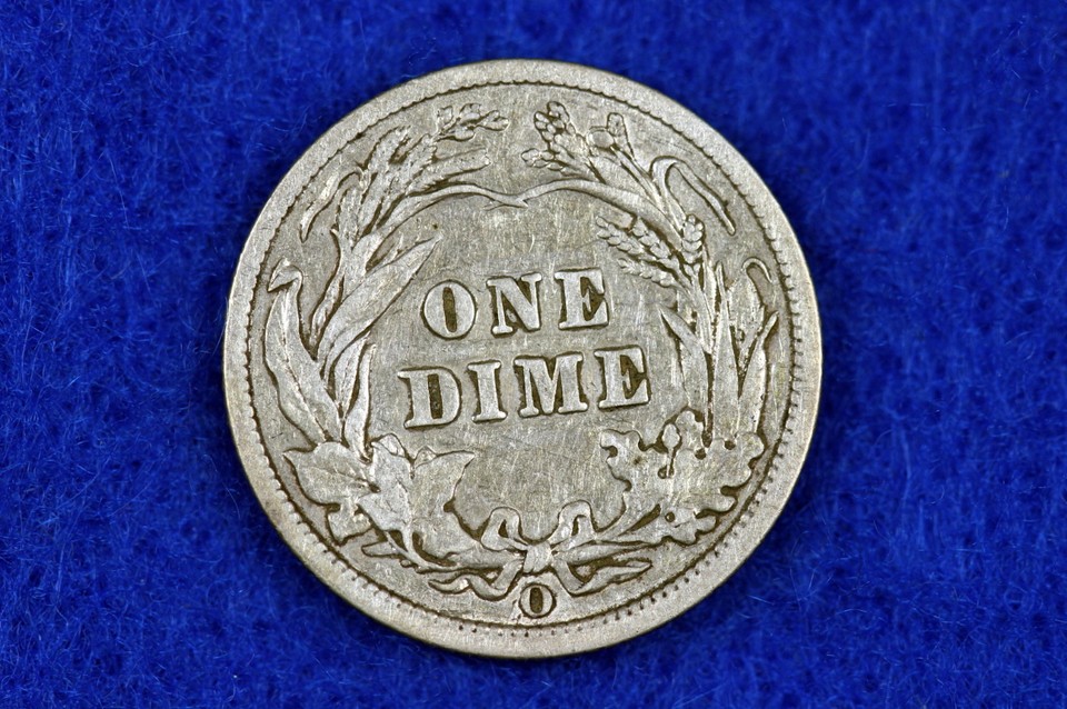 Estate Find 1902 O Barber Dime #D10730 | eBay