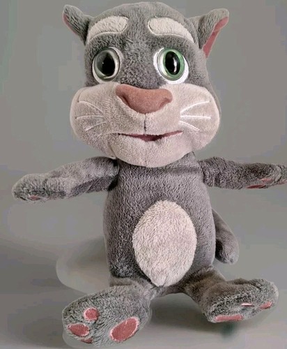 Talking Tom Original Plush Records Repeats What You Say Tested Works | eBay