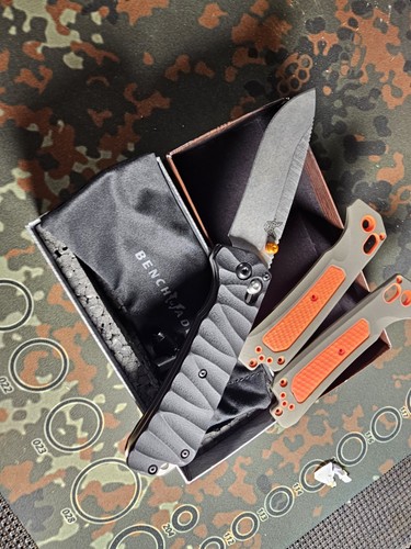 Benchmade Grizzly Ridge 15061 Knife With Custom Black Scales | eBay